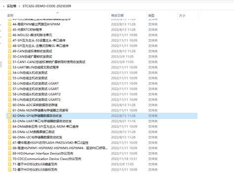 Stc32g Dma Spi与存储器数据自动收发 范例参考 Dma支持 Qspi Spi I2s I2c 4组串口 I8080