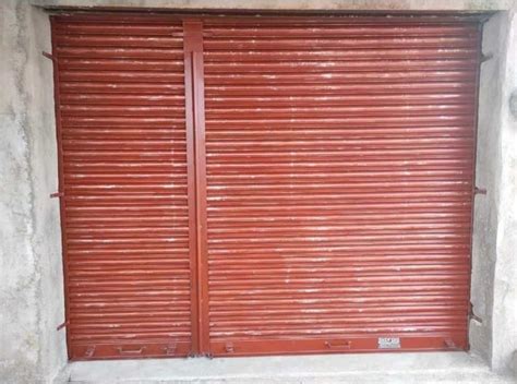 Stainless Steel Brown Industrial Rolling Shutter At Rs 450 Sq Ft In