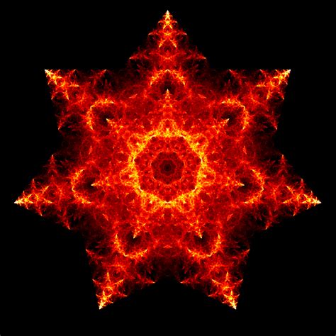 恶魔的指纹 49幅由算法生成的七芒星图像 CSDN博客