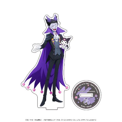 [입고 완료] 흡혈귀는 툭하면 죽는다 산리오 캐릭터즈 콜라보 아크릴 스탠드 드라루크 And 쿠로미 흡툭죽 애니 공식 굿즈 도키도키굿즈