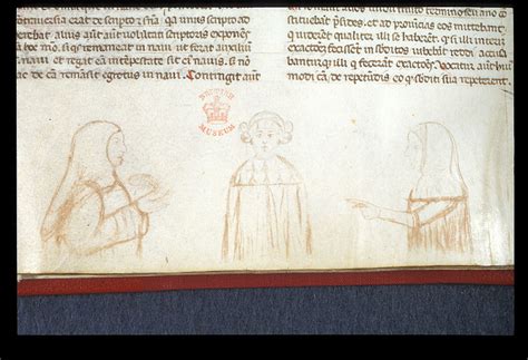 Marginal Drawing From Bl Harley 6324 F 21 Picryl Public Domain