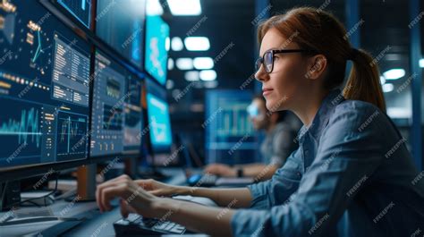 Premium Photo Professional Computer Systems Analyst