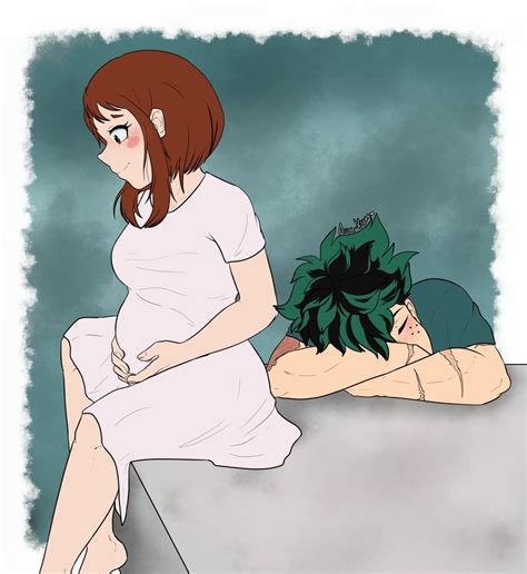 Deku Pregnant Fanart