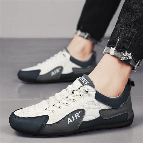Zapatillas Deportivas Para Hombre Con Detalles En Contraste Y Suela Flexible Bastien Vestiria