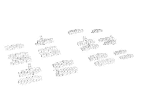 컬러 컨테이너 크레인 3d 모델 12 Fbx Obj Max Free3d