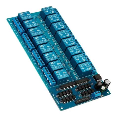 Modulo Relay Rele De 16 Canales 5v 10a Arduino Pic Avr Modulo Relay Rele De 16 Canales 5v 10a Arduino Pic Avr