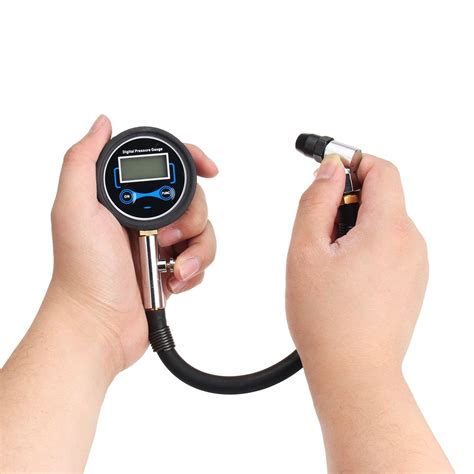Digital Pressure Gauge For W 4 Units Tyre Tire Air Pressure Gauge 0