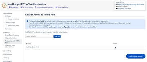 public apis access