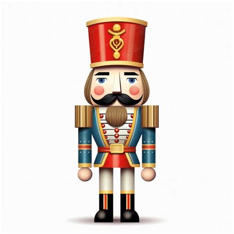 Premium Photo A Close Up Of A Nutcracker With A Mustache And A Beard