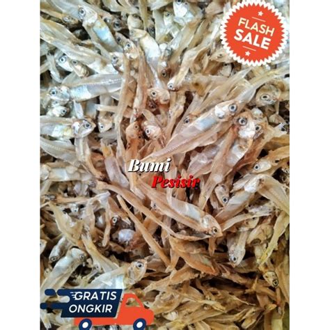 Jual Teri Bunga Ceples Tawar 1kg Shopee Indonesia