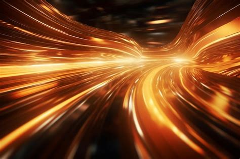 Premium Photo Highspeed Data Transfer Represented By Streaks Of