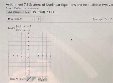 Solved Assignment 73 Systems Of Nonlinear Equations And