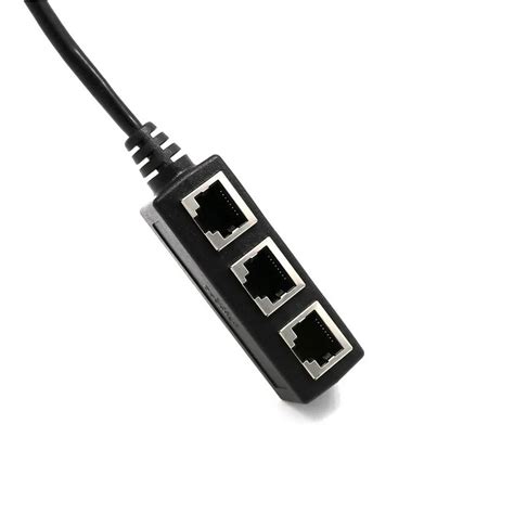 Jual Splitter Rj45 Lan Ethernet Network Connector Hub 3 Port Shopee