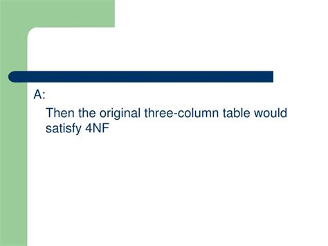ppt 4n and the normalization of multivalue dependency powerpoint