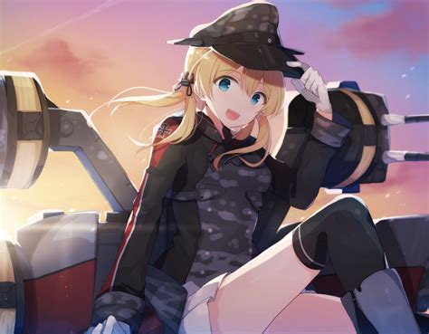 Prinz Eugen Kantai Collection Drawn By Hiiragi Souren Danbooru