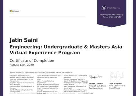 Jatin Saini On Linkedin Microsoft Insidesherpa