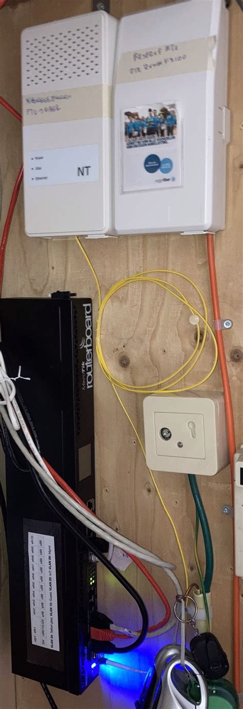 Coupling My Fiber Internet Directly Into My Router Tim S Blah Blah Blah