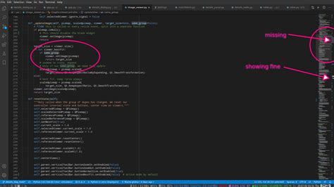 Minimap Scroll Bar Stops Highlighting All The Selected Word Occurrences