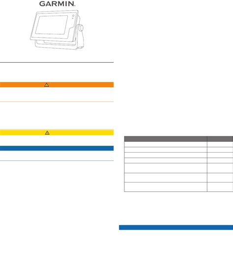 Manual Garmin Gpsmap 902 Series Page 1 Of 8 English