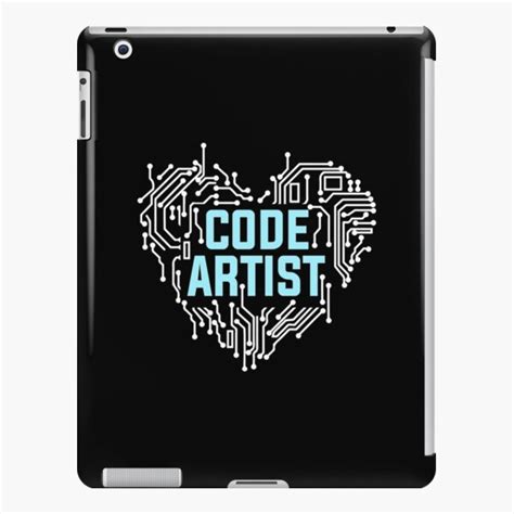 code artist computer cybersecurity programmer ipad case and skin for