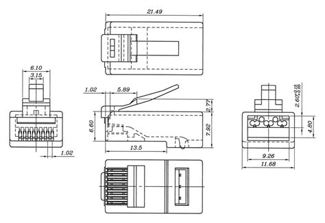 RJ Plug CAT A UTP Unshielded Electronic Accessories Wholesaler With Top Brands Wentronic