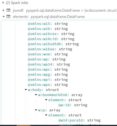How Would I Retrieve Data Json Data With Namespace Databricks