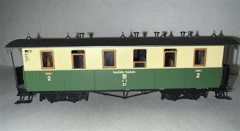 Bemo Hoe Passenger Car Set Of 3 187 Scale Also Good For Hon2 12