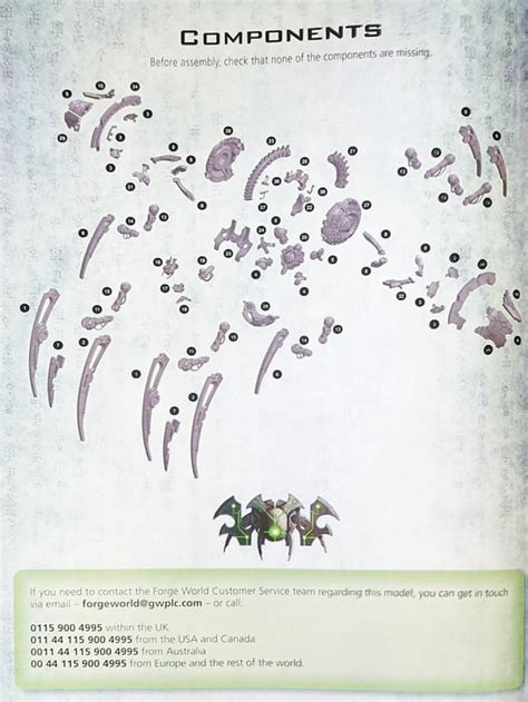 Forgeworld Necron Seraptek Heavy Construct Rwarhammerinstructions