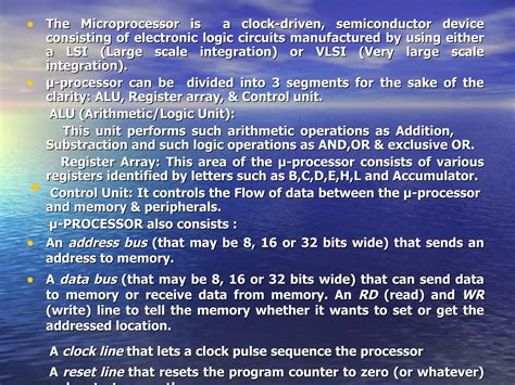 Introduction To Microprocessor Ppt
