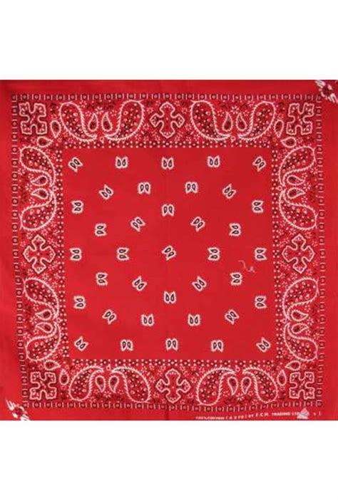 Red Paisley Bandana Perth Hurly Burly Hurly Burly