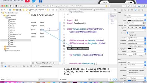 54 Swift Xcode Ui View With User Location Youtube