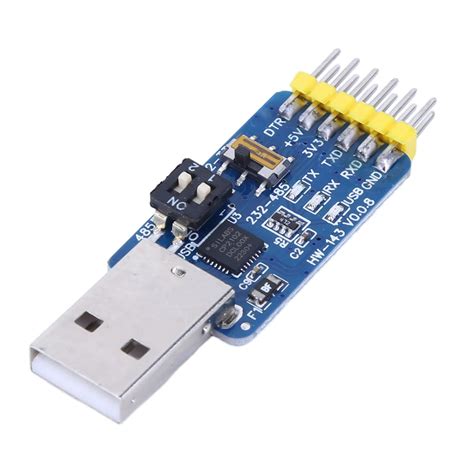 Cp2102 6 En 1 Usb Uart Adaptador De Puerto Serie Usb Módulo De Conversión útil Para Arduino