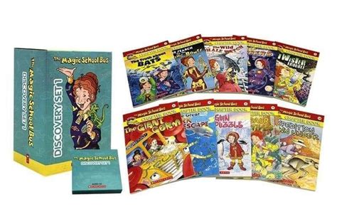 Magic School Bus Discovery Set 1 Little Book Lounge