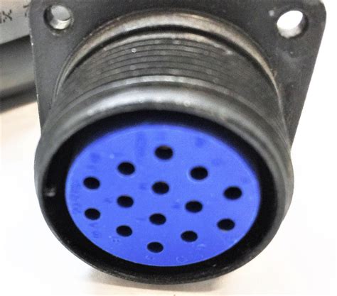 Unitronic 21 Male 12 Pinfemale 14 Pin Control Cable E236660 Nos