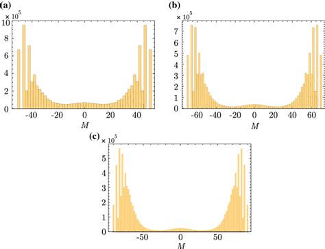 Final Magnetization Distributions For The Half Cauchy Model With