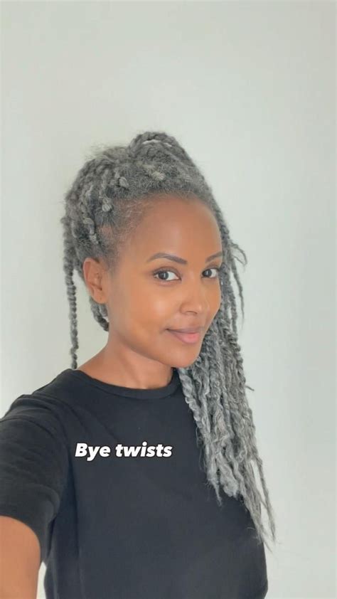 Gray Boho Braids Grey Hair Braids Silver Grey Hair Grey Hair Looks