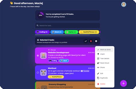 GitHub Maciekt07 TodoApp React Js Todo App With Many Features