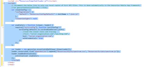 Solution Arcfm Web Configure Arcfm Web Viewer To Make Cors Requests