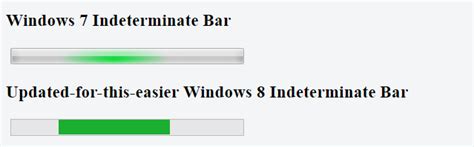 Indeterminate Progress Bar In Html Css Stack Overflow