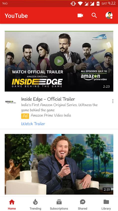 YouTube Updated It S UI Now It Looks More Like IOS Style R Google
