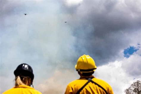 Into The Plume Advancing Fire Science Using Drone Technology Dri