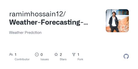 Github Ramimhossain Weather Forecasting With Machine Learning Deep Learning Weather Predction