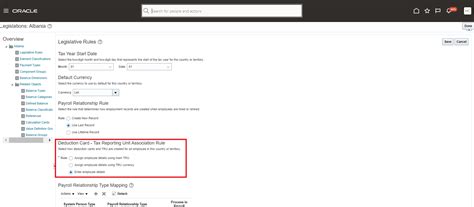 oracle fusion cloud payroll 22d what s new