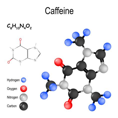 Best Caffeine Molecular Structure Illustrations Royalty Free Vector Graphics And Clip Art Istock