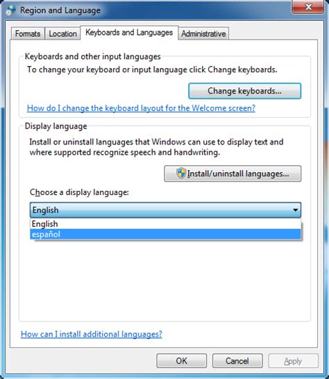 How To Install And Use Languages In Windows 7 Enterprise And Ultimate