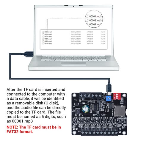 Snapklik W Voice Playback Module DC V Voice Broadcast Device Trigger Interfaces