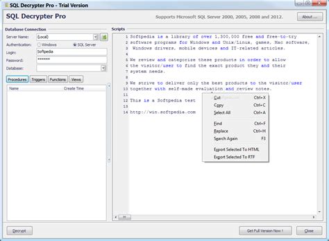 Download SQL Decrypter Pro 1 30