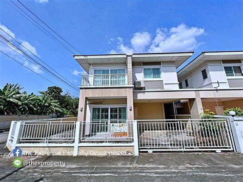 81740 ขายบ้านแฝด 2 ชั้น หลังมุม 40 8 ตร ว คุณาสิริ ลาดปลาดุก ซอยหมู่บ้านบัวทอง 4 บางบัวทอง