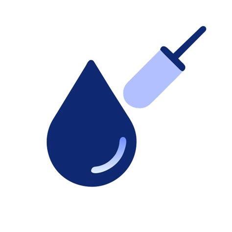 Blood Testing Icon Colored Shapes Gradient Premium Ai Generated Vector