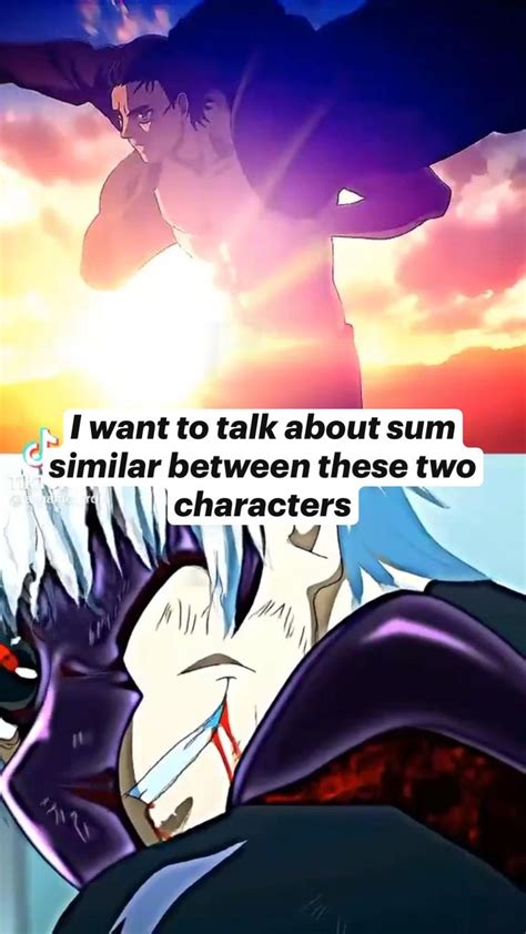 I Want To Talk About Sum Similar Between These Two Characters